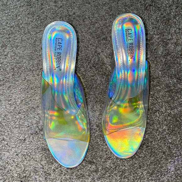Shoes | Holographic Heels | Poshmark